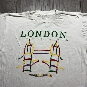 Spike Leisurewear | Shirts | Vintage London England Tower Bridge ...